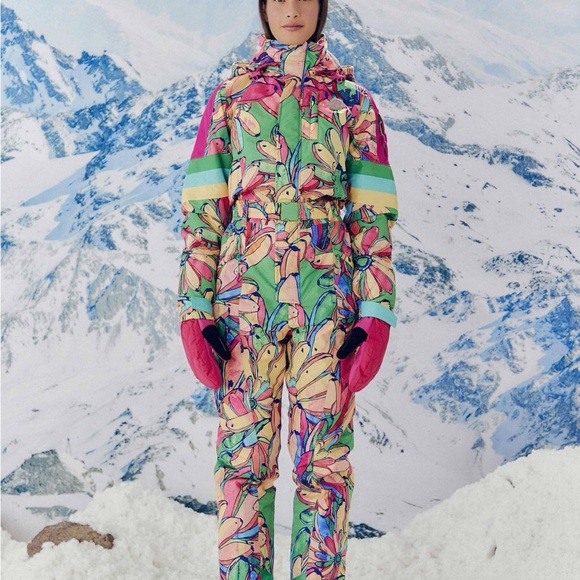 FARM Rio | Jackets & Coats | Farm Rio Banana Ski Jumpsuit | Poshmark